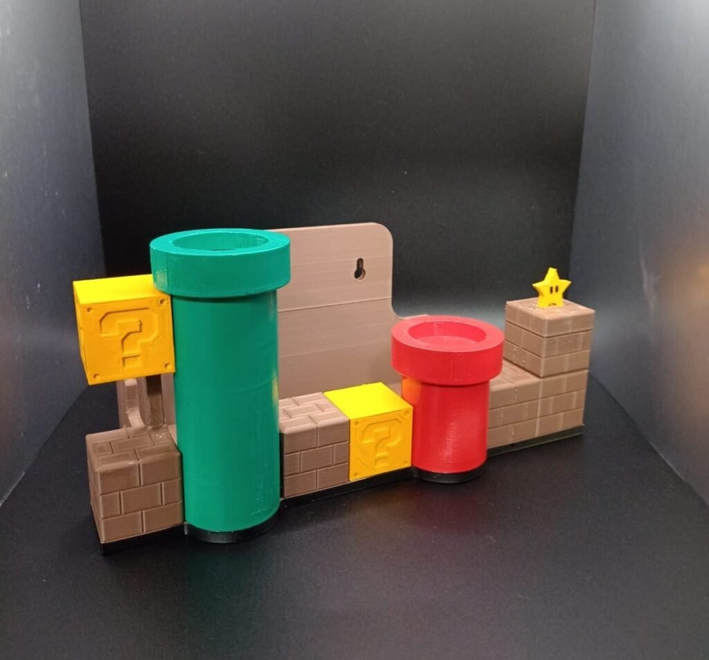 Stand de Mario Bros para nintendo Switch - La Fabrika 3D